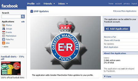 How Safe is Your Area Facebook Application